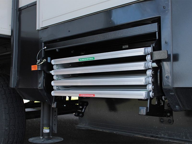 GlowStep Revolution® RV Steps for RV Towables