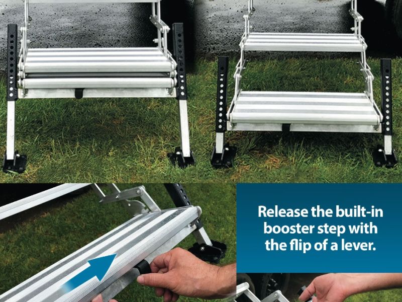 GlowStep® Revolution Uprising for RV Towables (Doorway-Mounted)