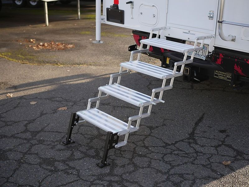 Stow N’ Go Step System for Truck Campers